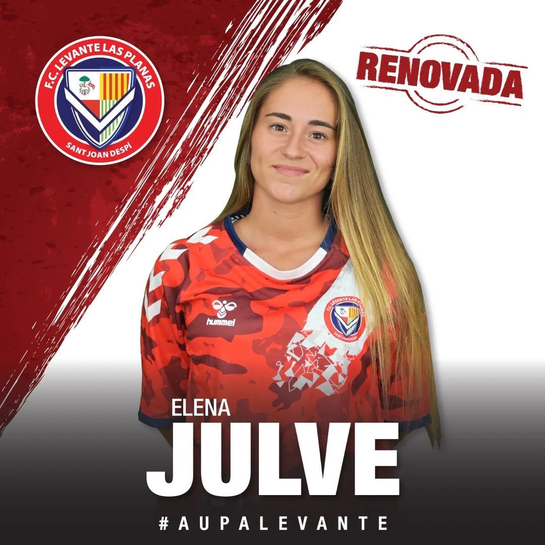 Oficial: Elena Julve renueva por el Levante Las Planas – El Partido de Manu