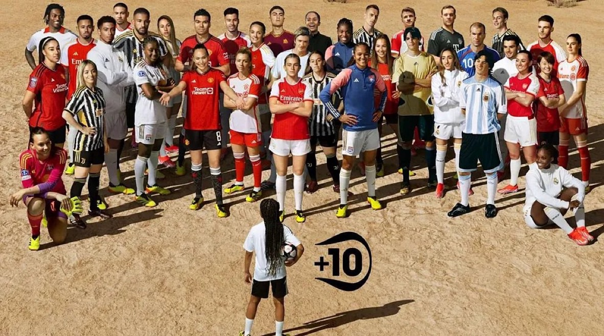 Oficial: Adidas reproduce su campaña del 2006 para ayudar al fútbol femenino – El Partido de Manu